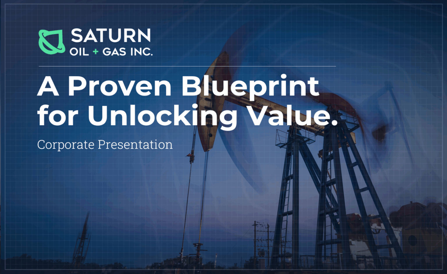 Investors - Saturn Oil and Gas